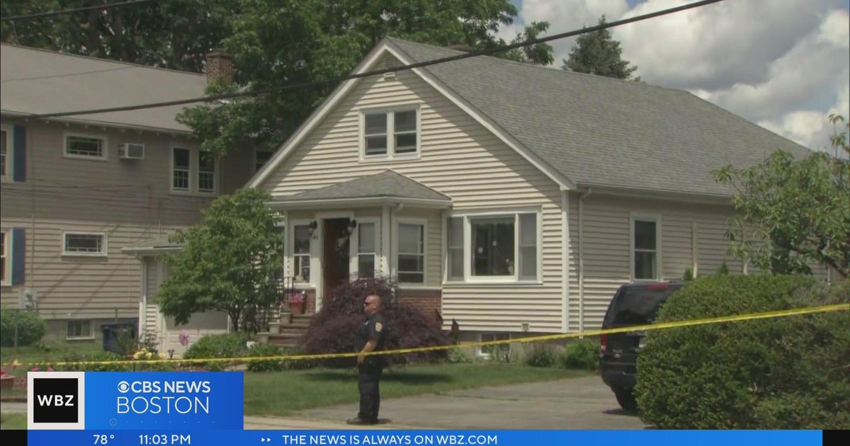 Newton on alert after triple homicide - CBS Boston