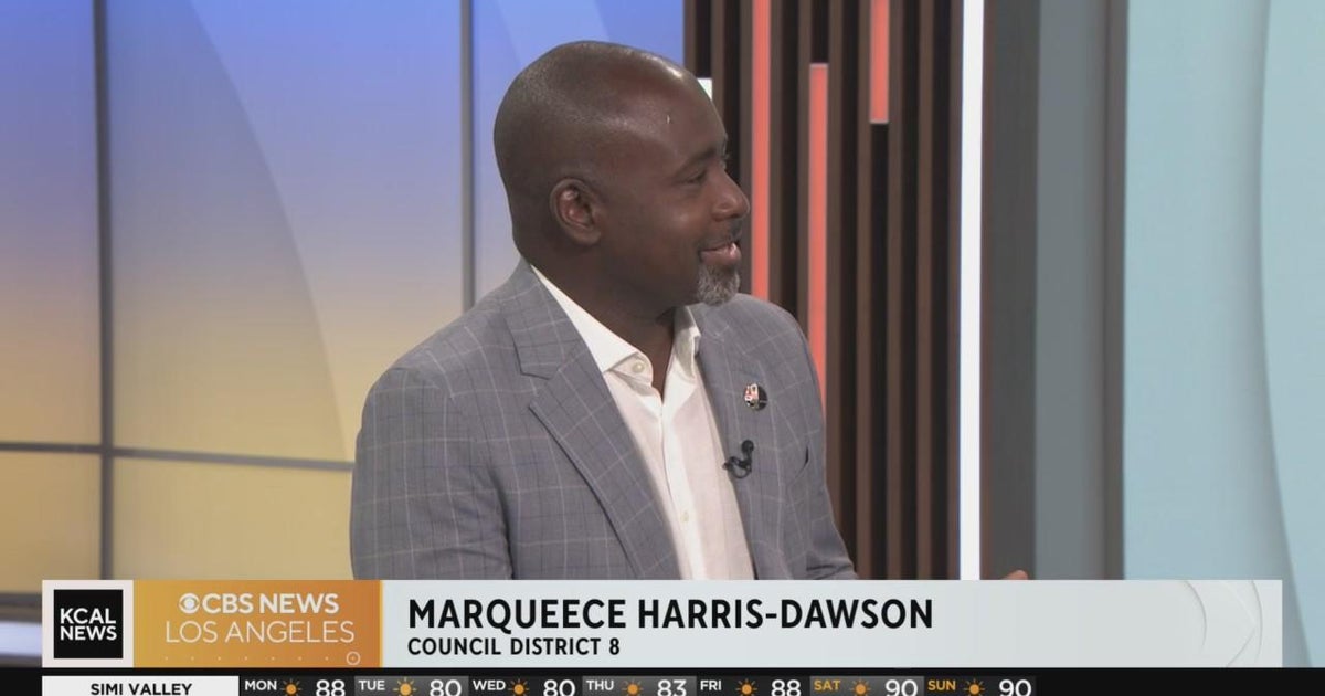 L.A. City Councilman Marqueece Harris-Dawson talks topics - CBS Los Angeles