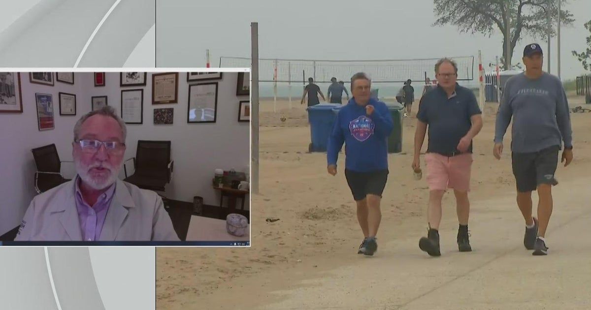 Cook County doctor on the health effects of poor air quality - CBS Chicago