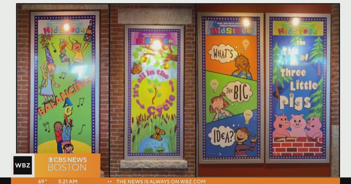 Art contest winners showcase posters outside Boston Children's Museum ...