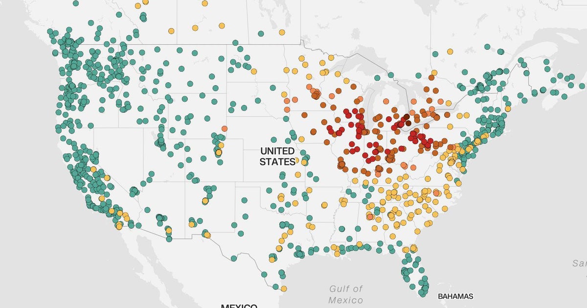 Map: Track the air quality across Maryland as wildfire smoke wafts in ...