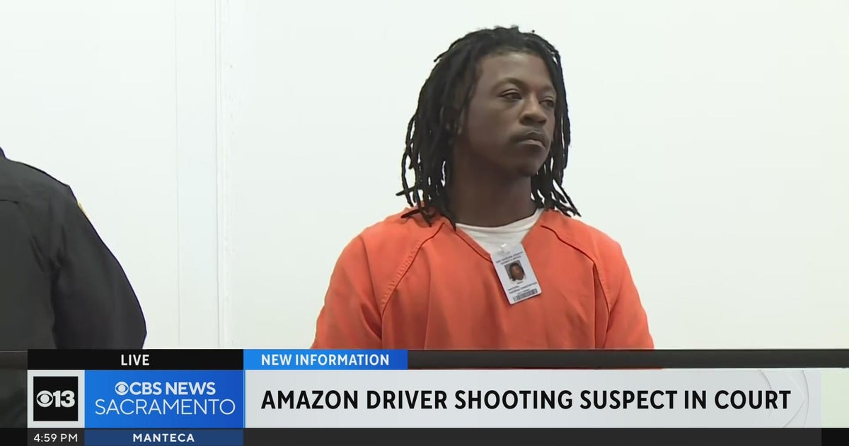 Amazon driver shooting suspect arraigned in court - CBS Sacramento