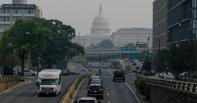 Canada wildfire smoke hits Washington, D.C., other cities - CBS News
