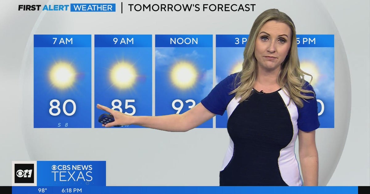 Chances of rain as heat advisory expires - CBS Texas