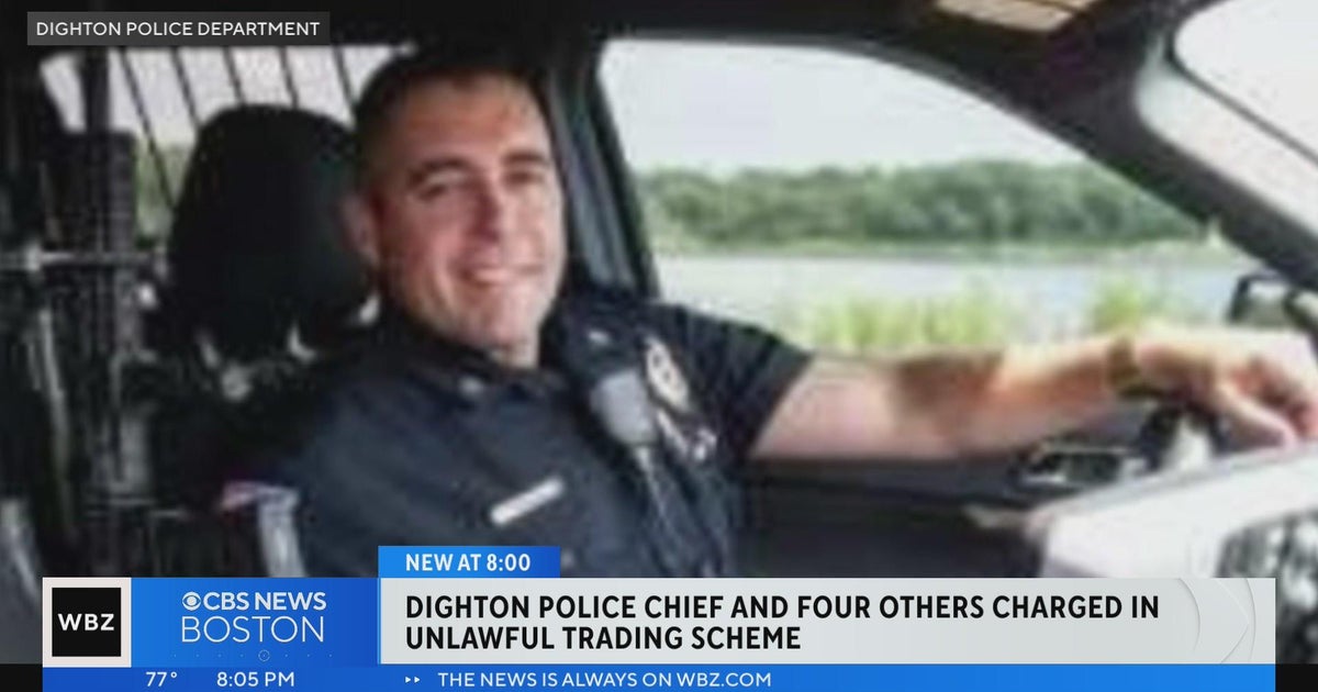 Dighton Police chief charged with insider trading - CBS Boston