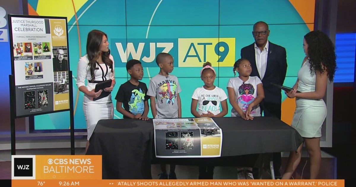 WJZ is celebrating the winners of the Thurgood Marshall Mixed Media Art ...