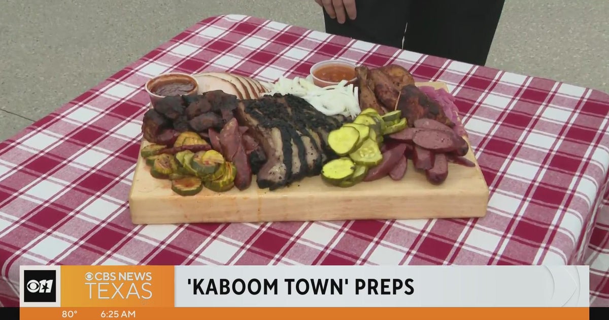 Kaboom Town preparations are underway! - CBS Texas