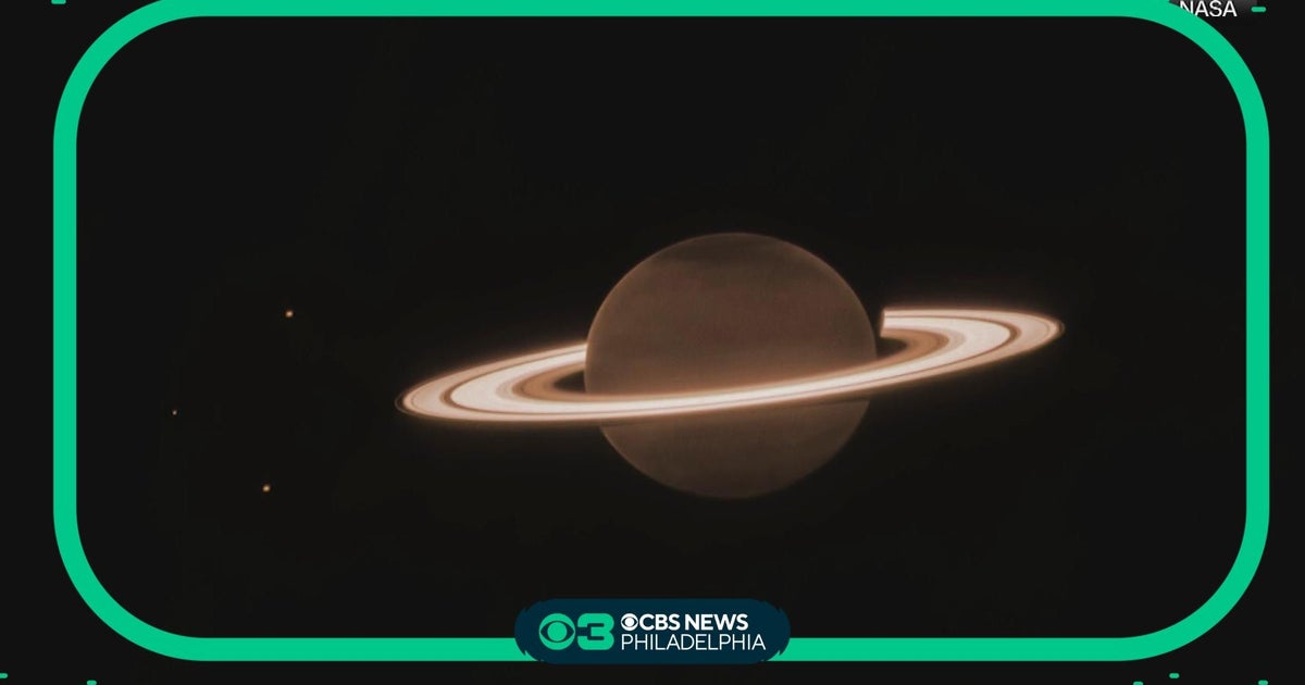 New images of Saturn details ring system and 3 moons - CBS Philadelphia