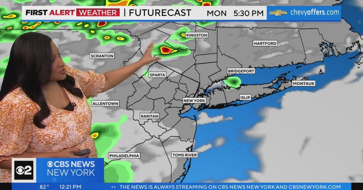 First Alert Weather: CBS New York's Monday afternoon update - 7/3/23 - CBS New York