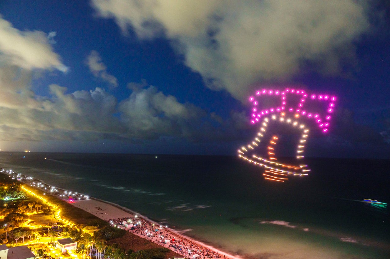 These cities are having drone shows instead of fireworks displays for Fourth of July ...
