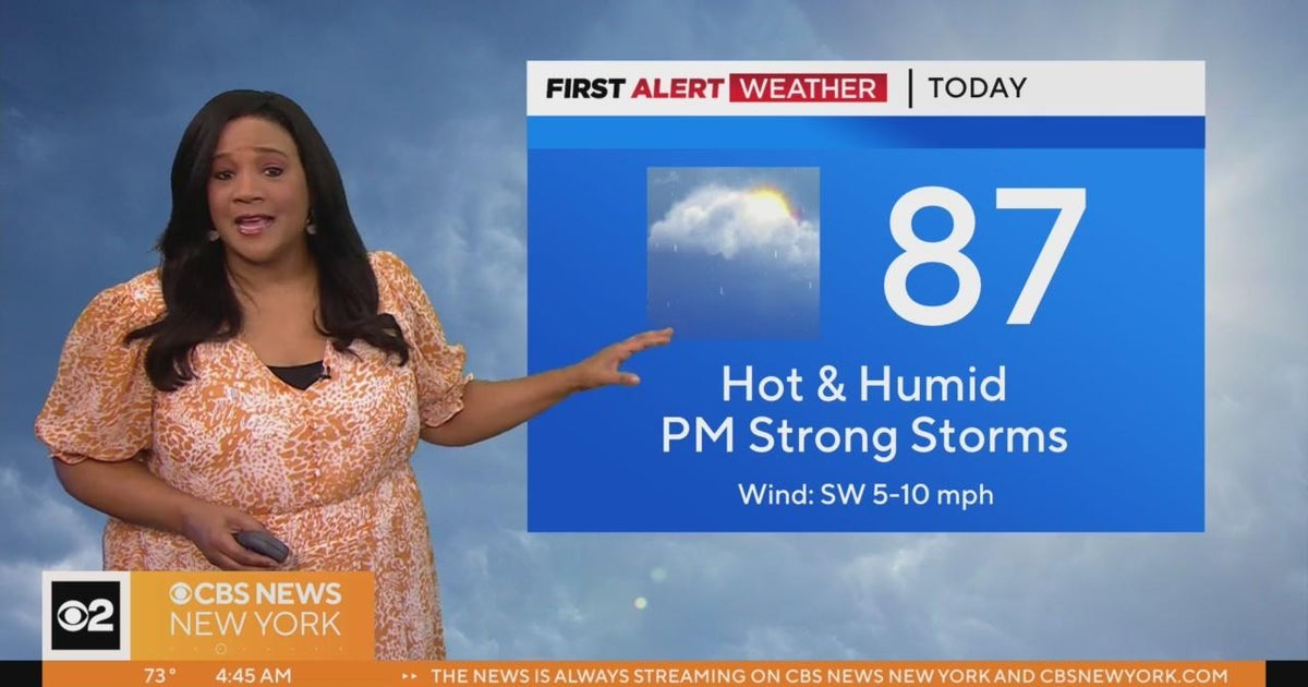 First Alert Weather: CBS New York's Monday morning update - 7/3/23 - CBS New York