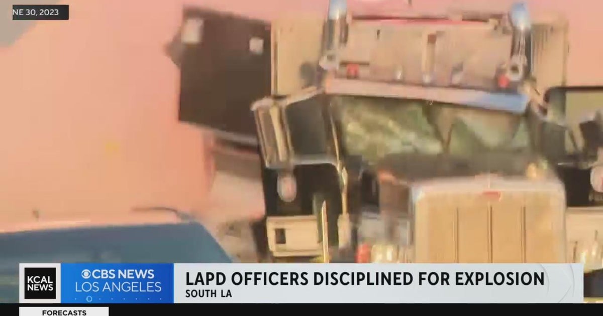 LAPD bomb squad members disciplined for 2021 fireworks explosion in ...