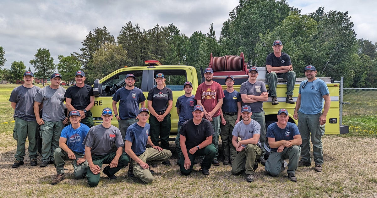 17 Minnesota DNR wildland firefighters heading to Canada - CBS Minnesota