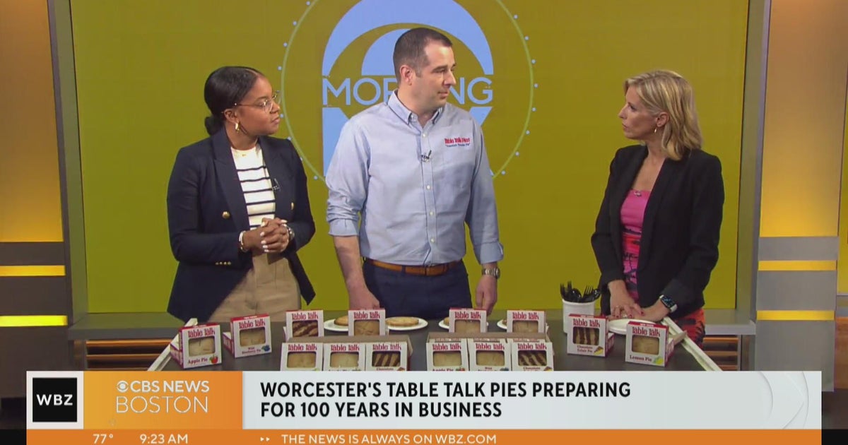 Worcester's Table Talk Pies preparing for 100 years in business - CBS ...