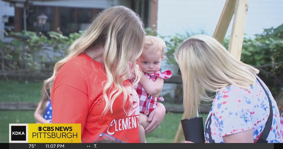 McCandless family finds bone marrow match for baby - CBS Pittsburgh