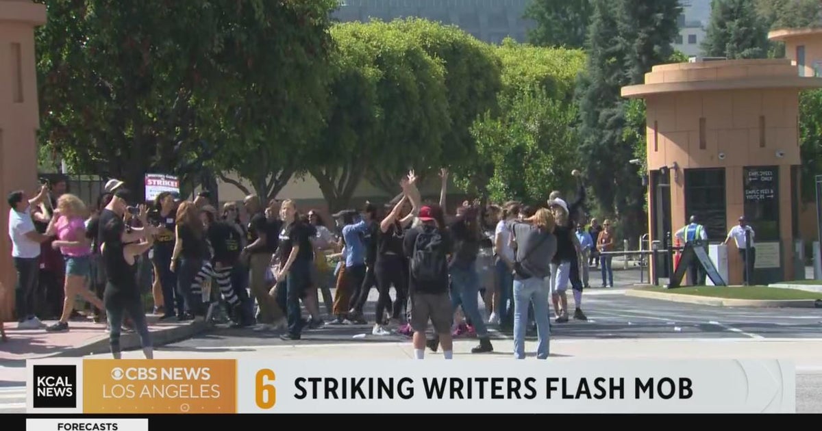 As WGA union members strike, SAG-AFTRA and related unions join with a ...