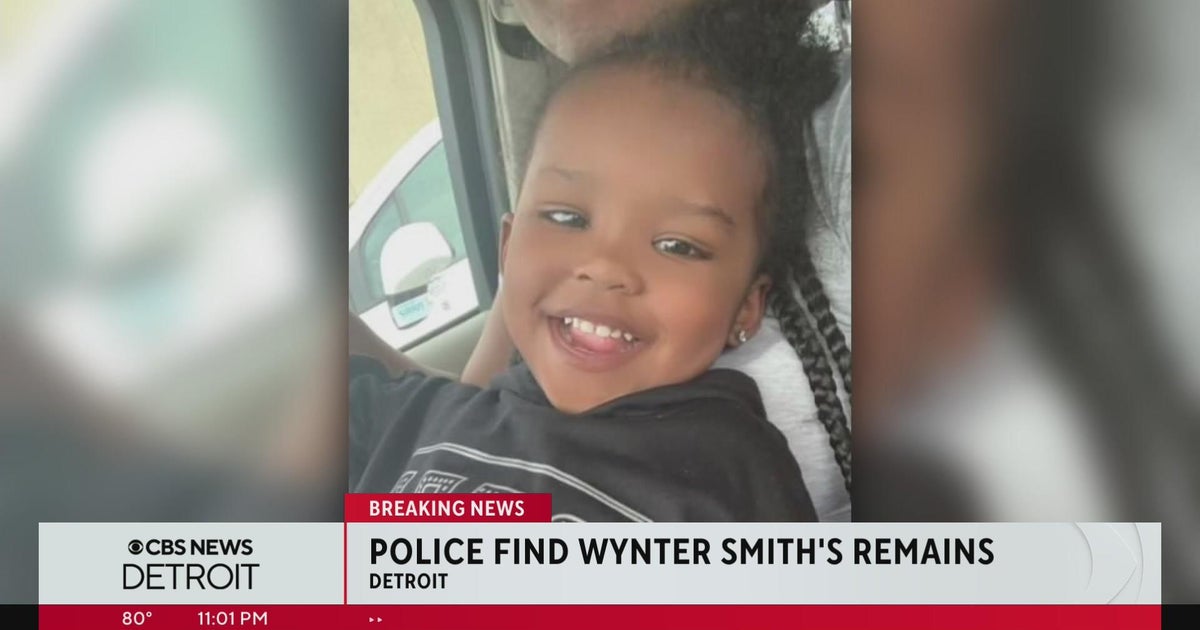 Police: Body of missing 2-year-old Wynter Cole-Smith found in Detroit ...