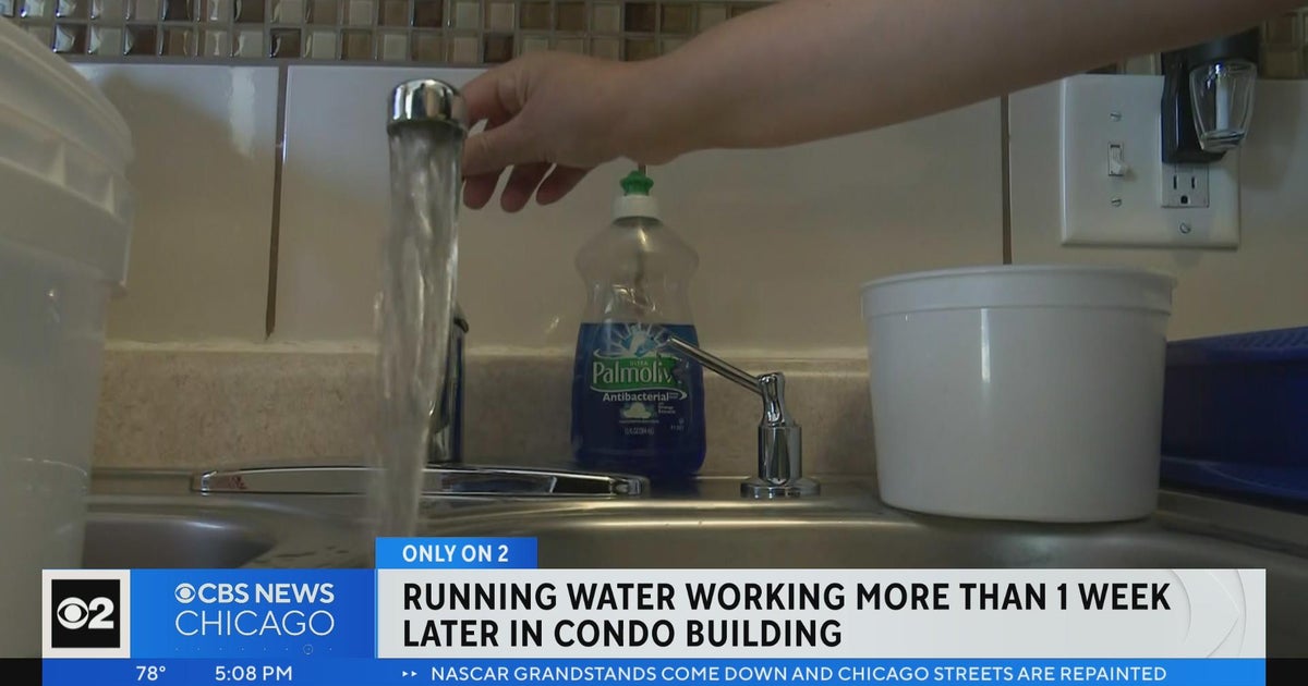 Running water working after more than weeklong outage in condo building ...