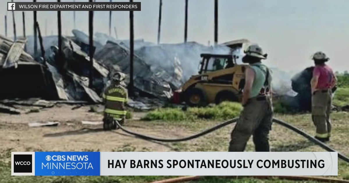 Several Minnesota barns burn down from hay bails spontaneously ...