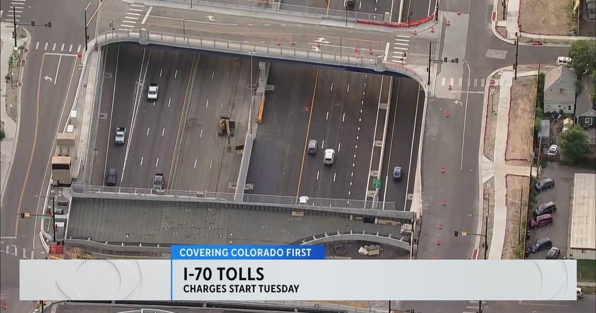 Central 70 Express Lanes tolls begin July 11 - CBS Colorado