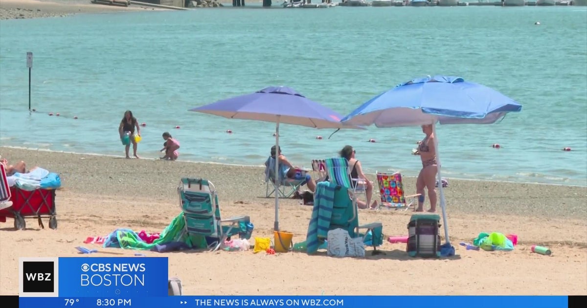 Bacteria in water closes 50 beaches across Massachusetts - CBS Boston