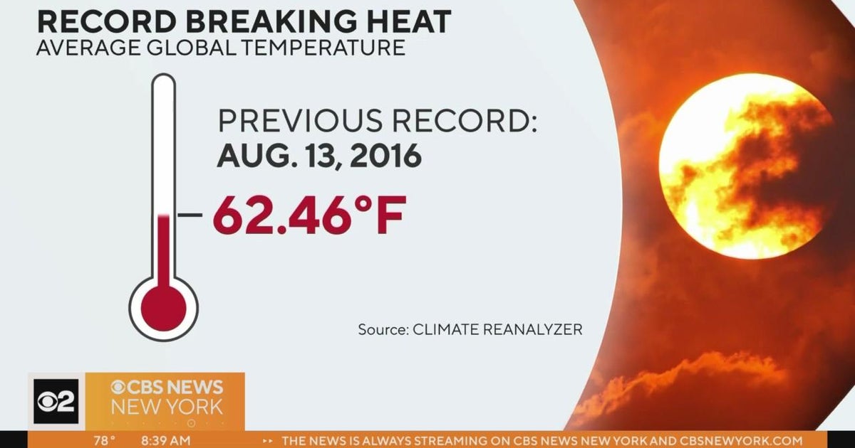 Intense heat wave across U.S. raising alarm - CBS New York