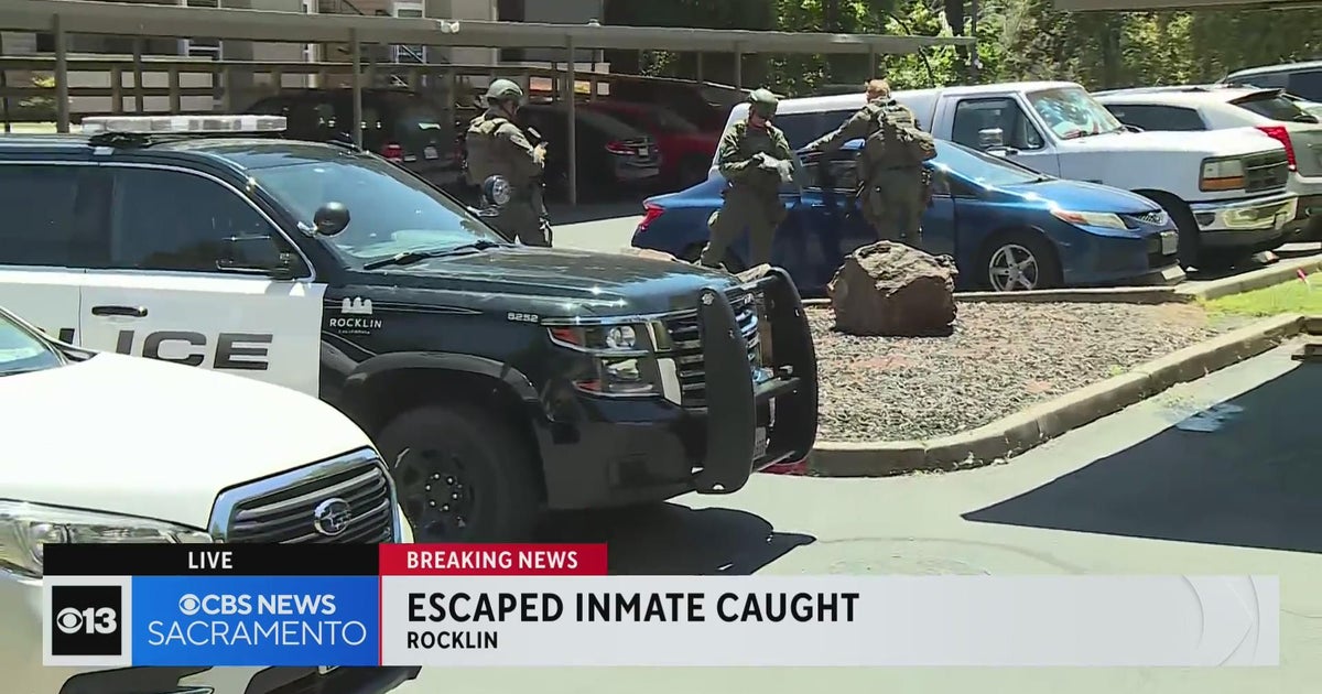 Escaped Roseville shooting suspect caught in Rocklin - CBS Sacramento