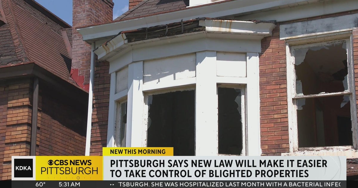 Pittsburgh says new law will make it easier to take control of blighted ...