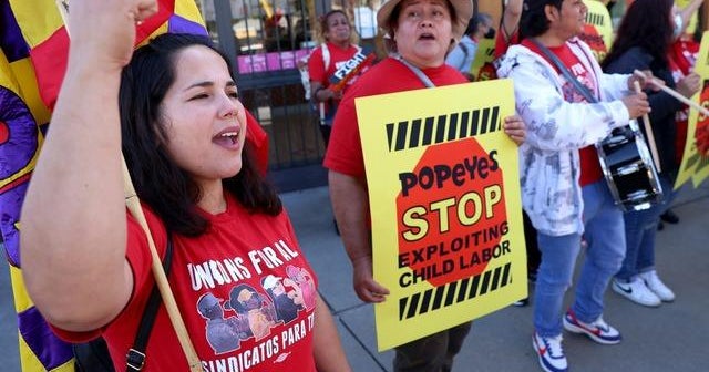 Child labor violations up 283% since 2015 - CBS News