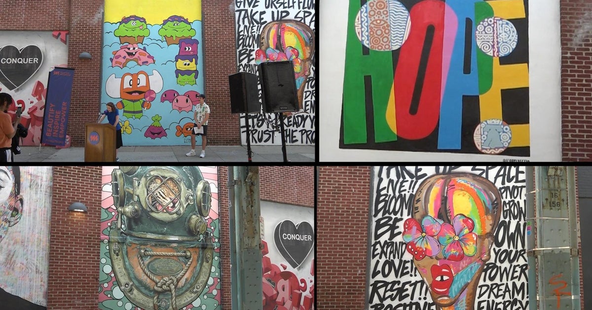 Front Street Walls returns with 4 new murals in Fishtown - CBS Philadelphia