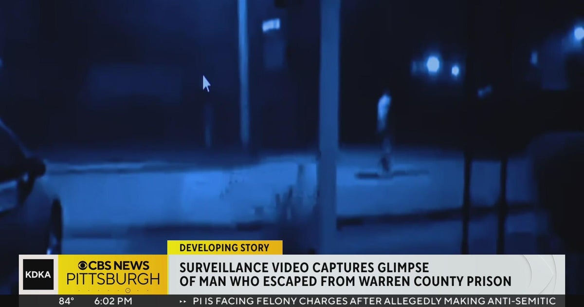 Police Man Believed To Be Escapee Michael Burham Caught On Camera