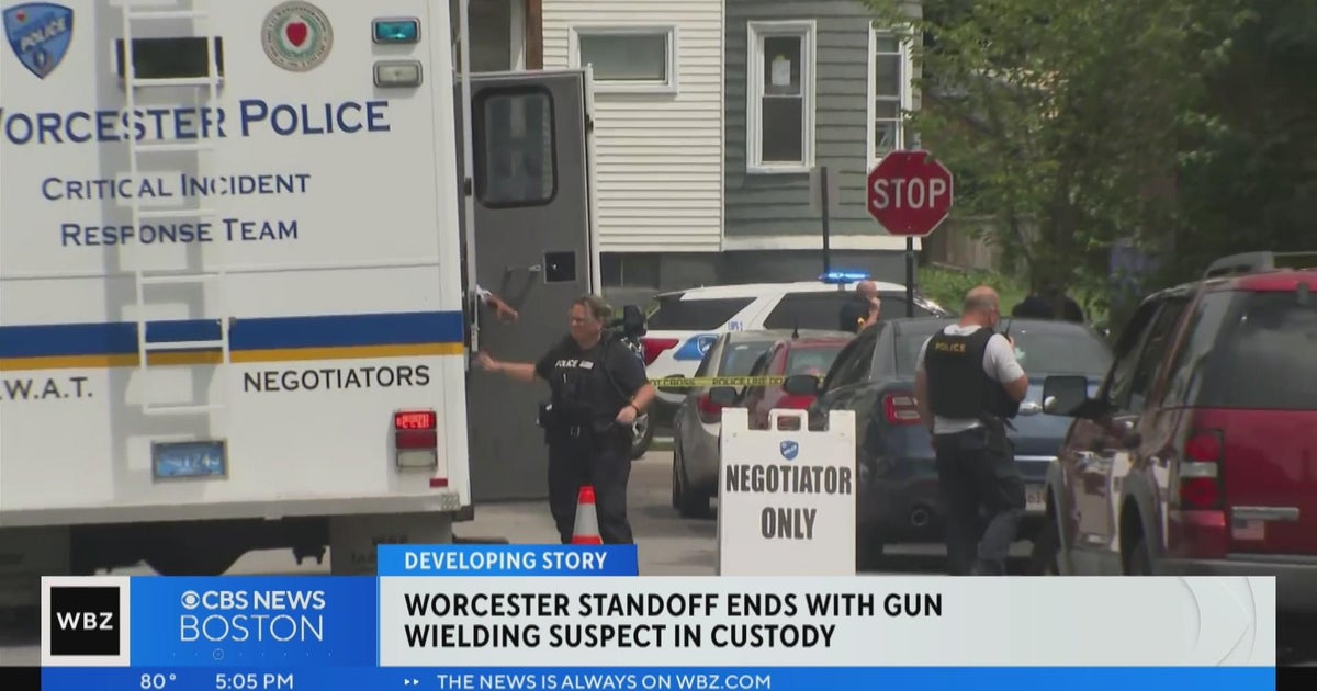 WBZ sources: Barricaded man in custody after domestic situation in ...