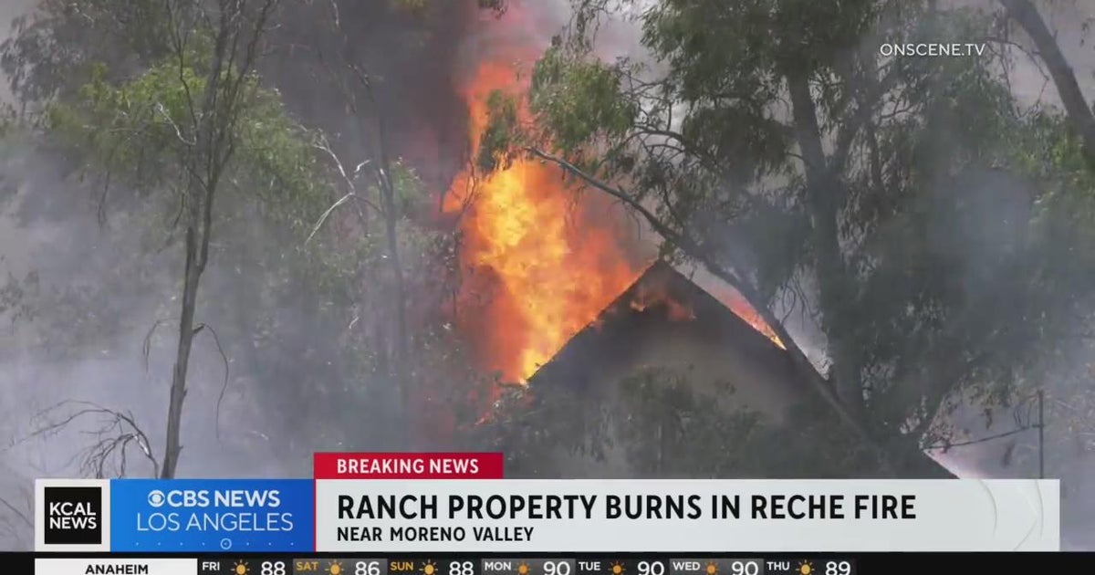 Firefighters respond to Reche Fire in Riverside County, evacuation ...