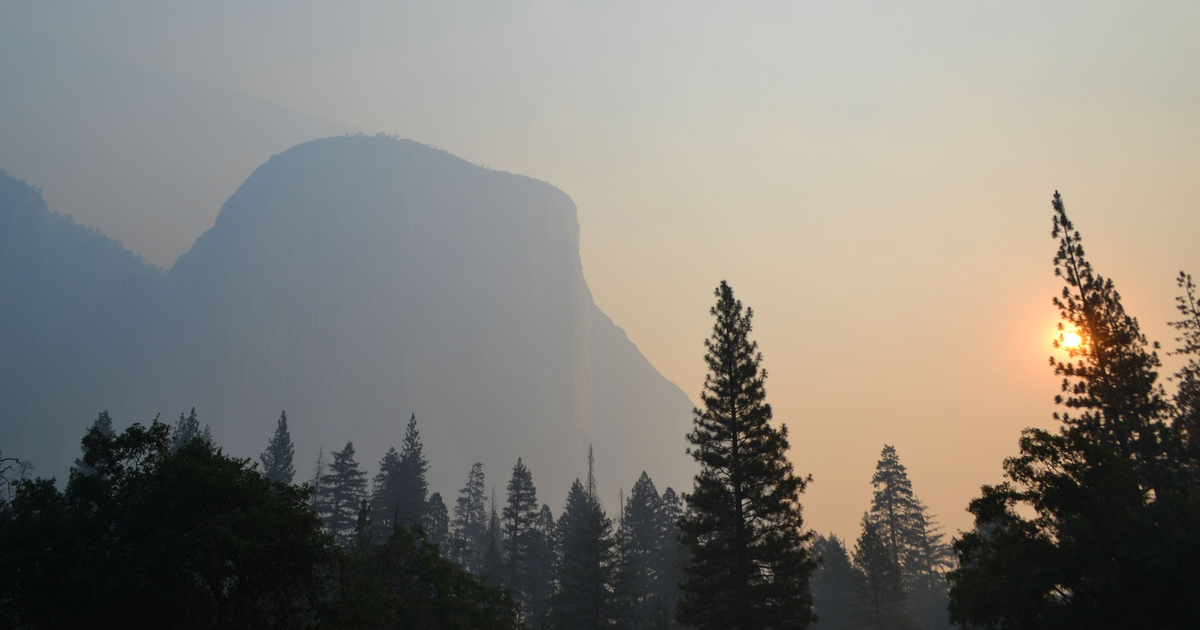 Smoke from Pika Fire in Yosemite National Park impacting summer ...