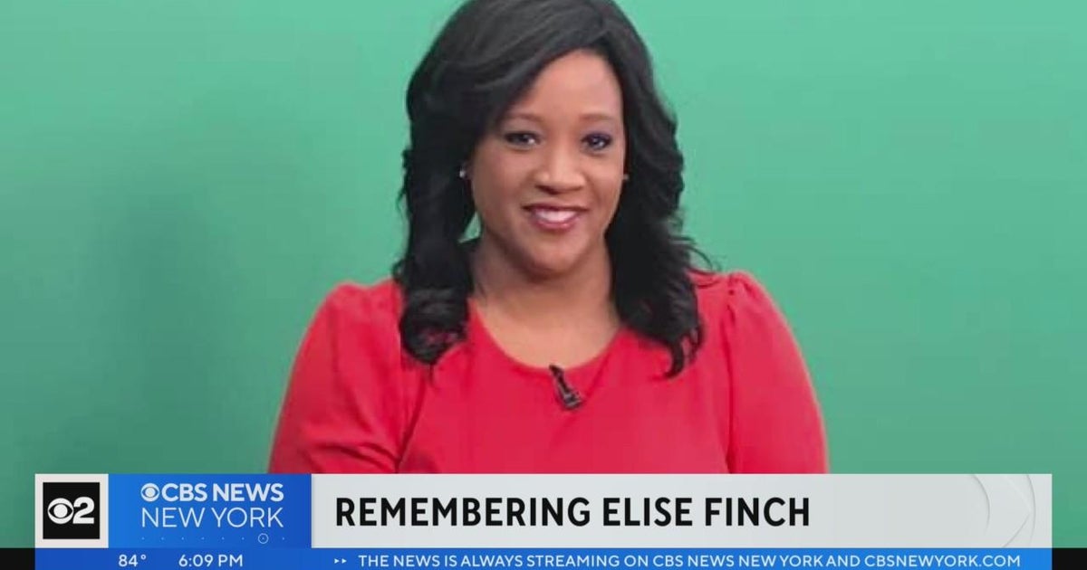CBS New York's Dana Tyler remembers Elise Finch - CBS New York