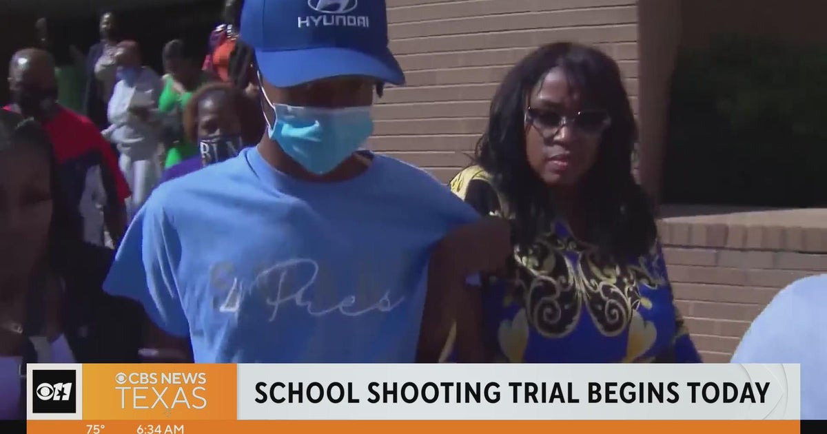 Mansfield teen goes to trial Monday for 2021 school shooting - CBS Texas
