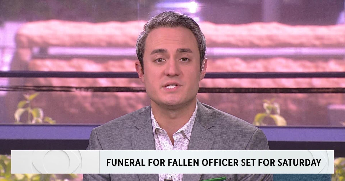 Fallen Fargo police officer Jake Wallin's funeral plans announced - CBS ...