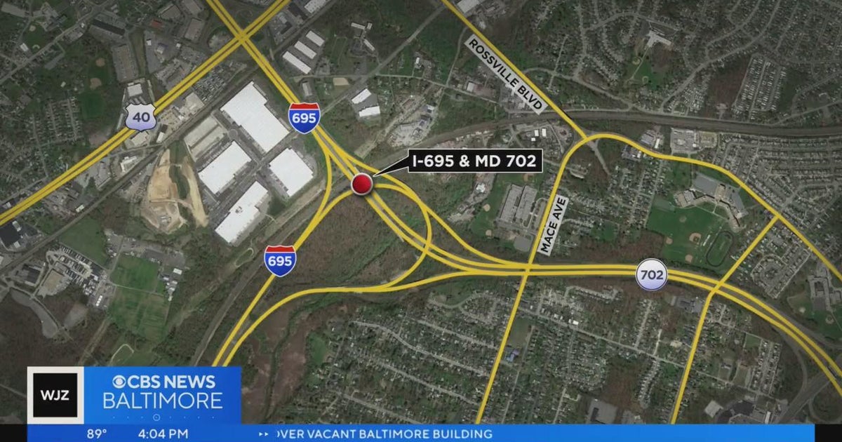 Baltimore man killed in crash on I-695 in Essex - CBS Baltimore