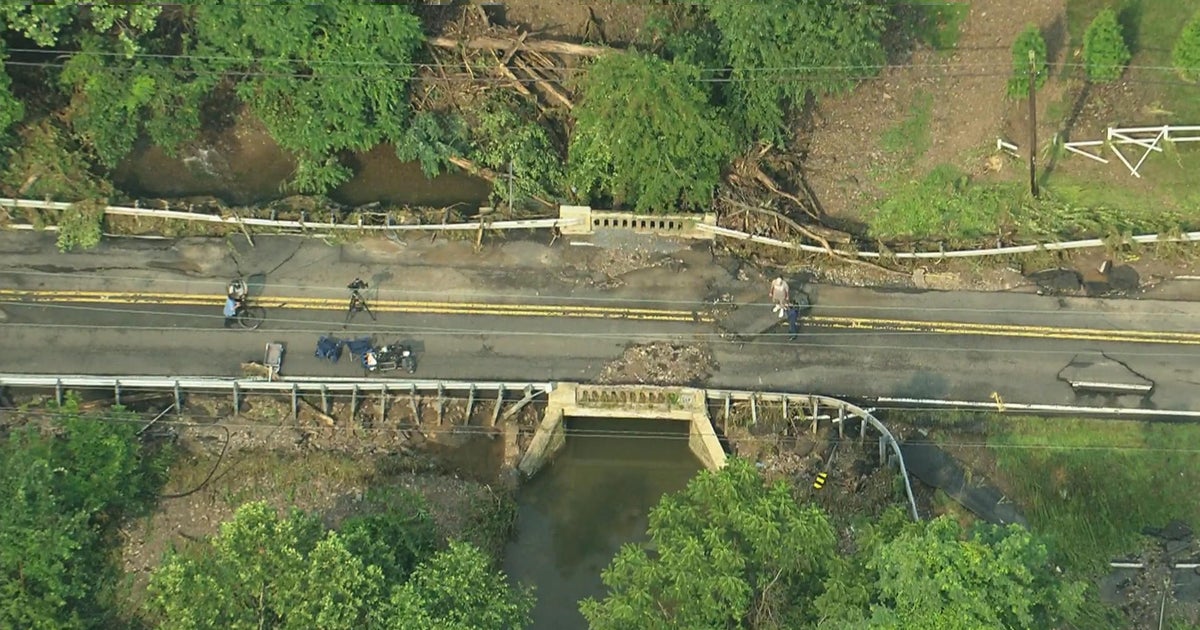 Major roads in Lower Makefield Twp. remain closed after storm - CBS ...
