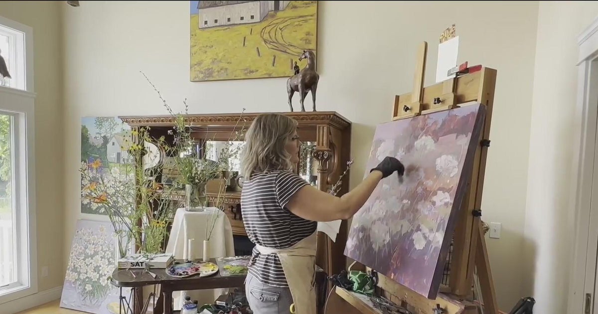 See this Milan artist's studio ahead of Ann Arbor Art Fair - CBS Detroit