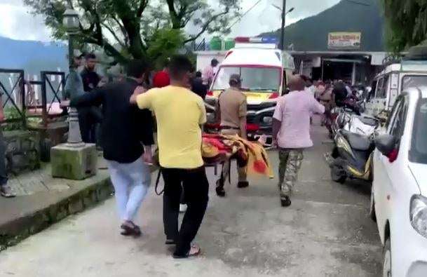 15 people killed as bridge "electrified" by fallen power lines in India ...