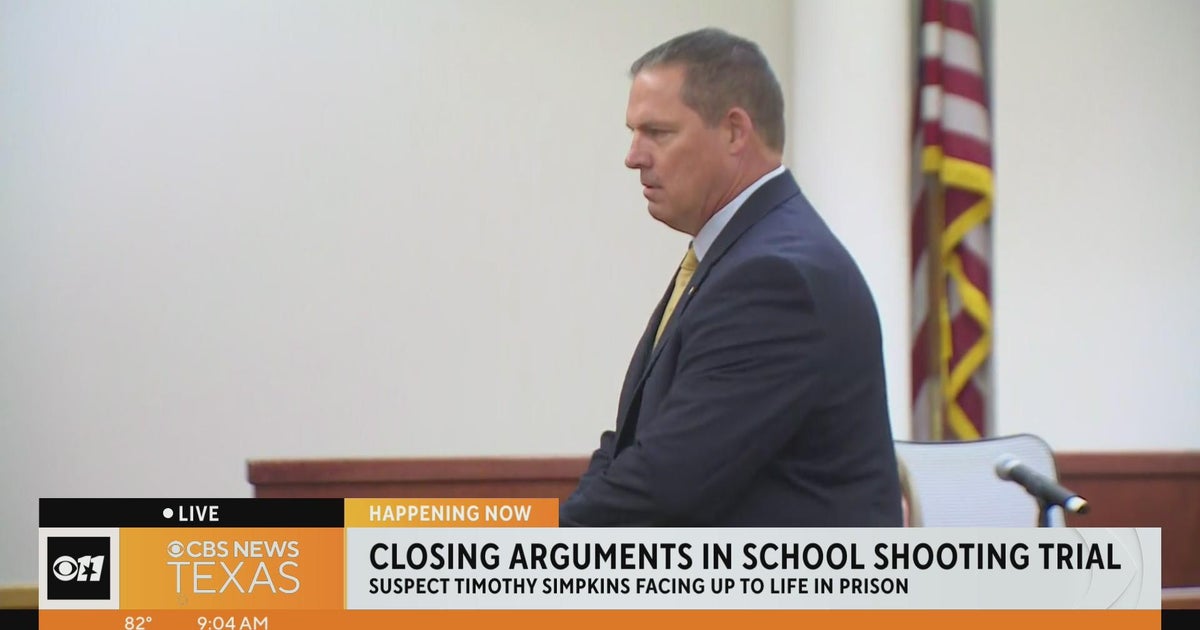 Timothy Simpkins trial continues Thursday - CBS Texas