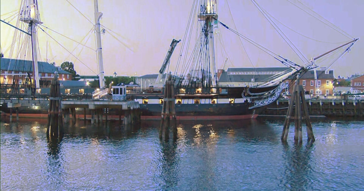 Sailor injured in fall onboard the USS Constitution - CBS Boston