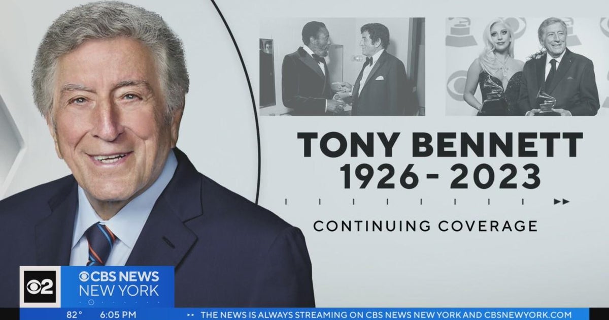 Legendary crooner Tony Bennett remembered in New York City - CBS New York