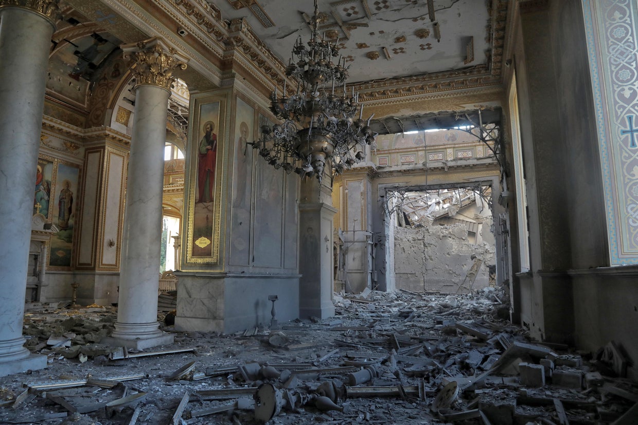 Russian missile strikes hit Ukrainian city of Odesa, killing at least 1 ...