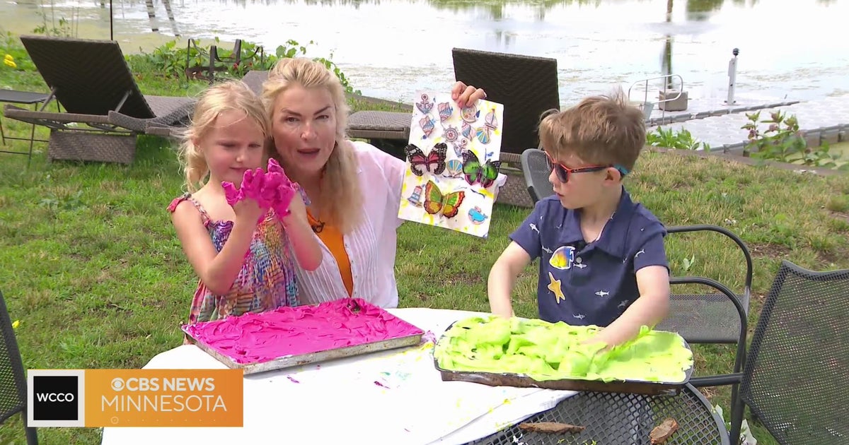 DIY with Rebecca: Fun and messy outdoor crafts for the kids - CBS Minnesota