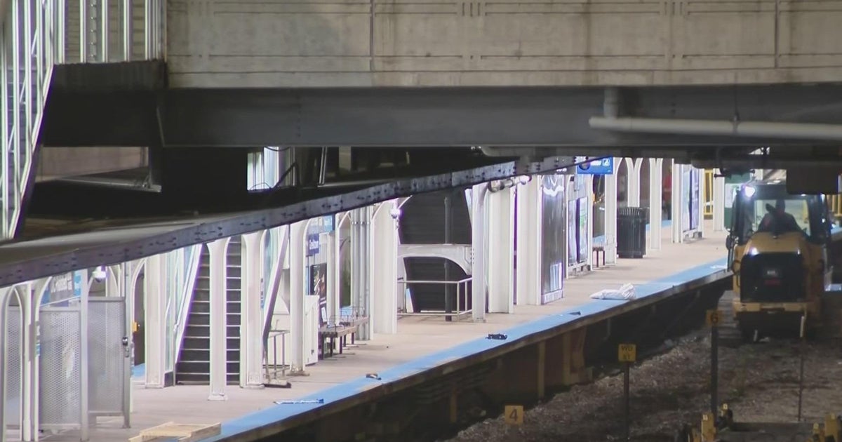 CTA Blue Line construction starts Monday - CBS Chicago