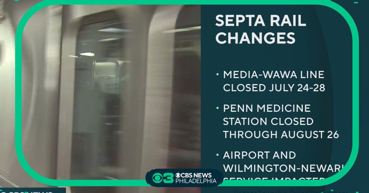 Changes coming to SEPTA's Regional Rail - CBS Philadelphia