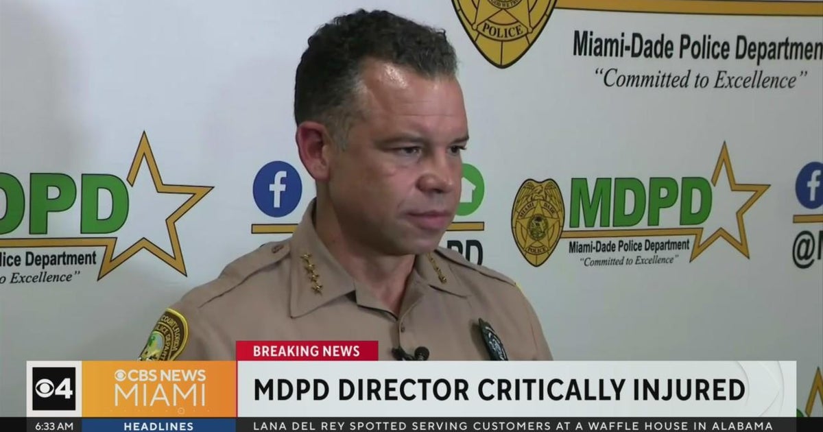 Miami-Dade Police Director Freddy Ramirez hurt - CBS Miami