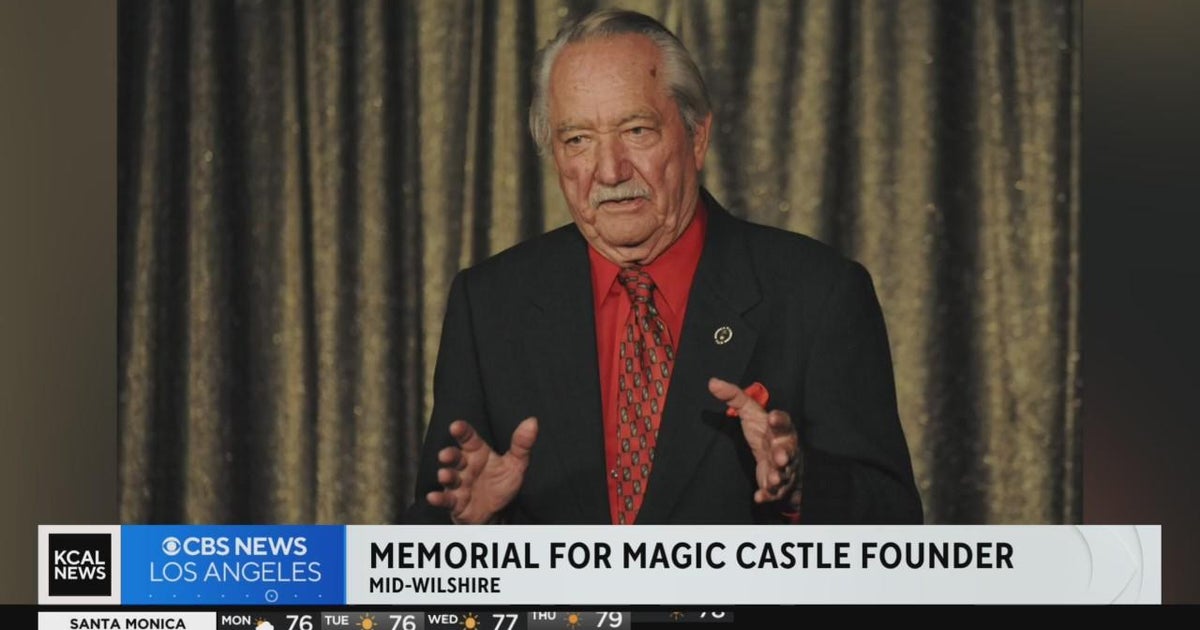 Memorial held for Magic Castle co-founder Milt Larsen - CBS Los Angeles